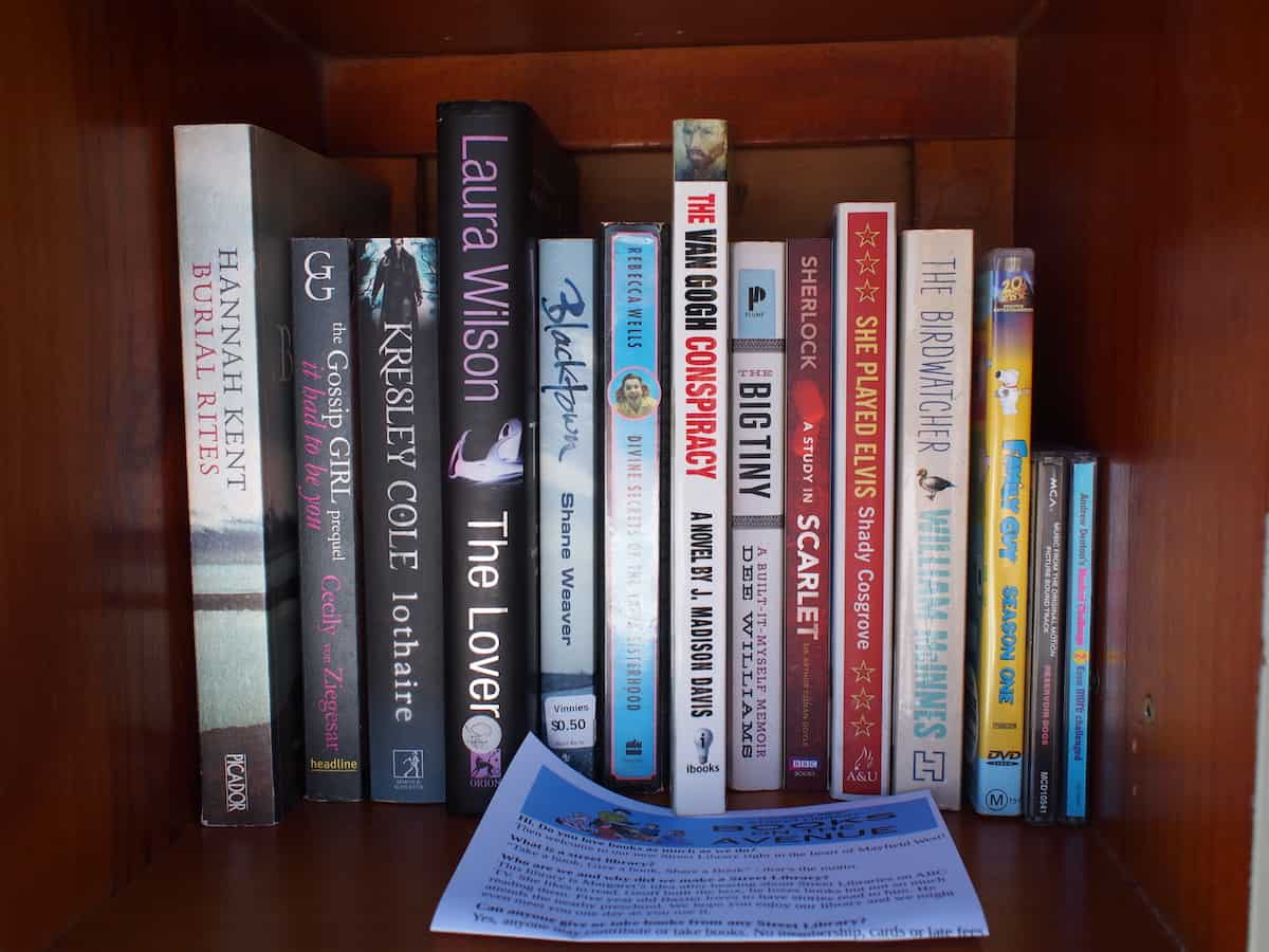 Donate or Borrow a Book From a Street Library in Newcastle, Lake ...