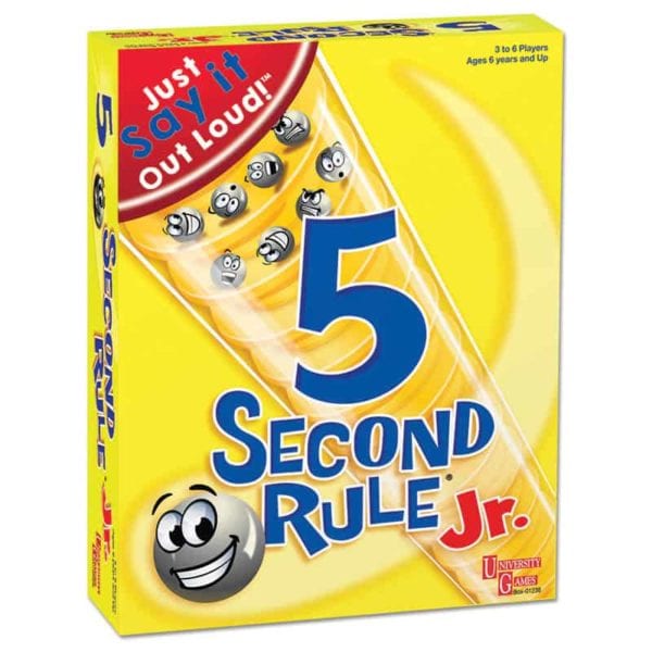 Think Fast & Play the 5 Second Rule Board Game - Newy with Kids