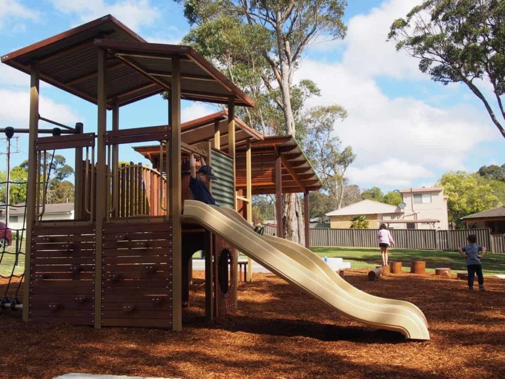 Coldstream Crescent Playground in Rankin Park: One for Timber ...