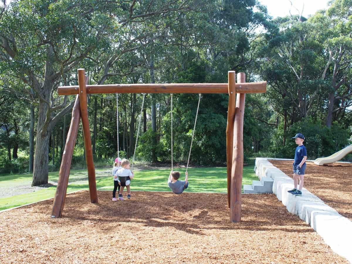 Coldstream Crescent Playground in Rankin Park: One for Timber ...