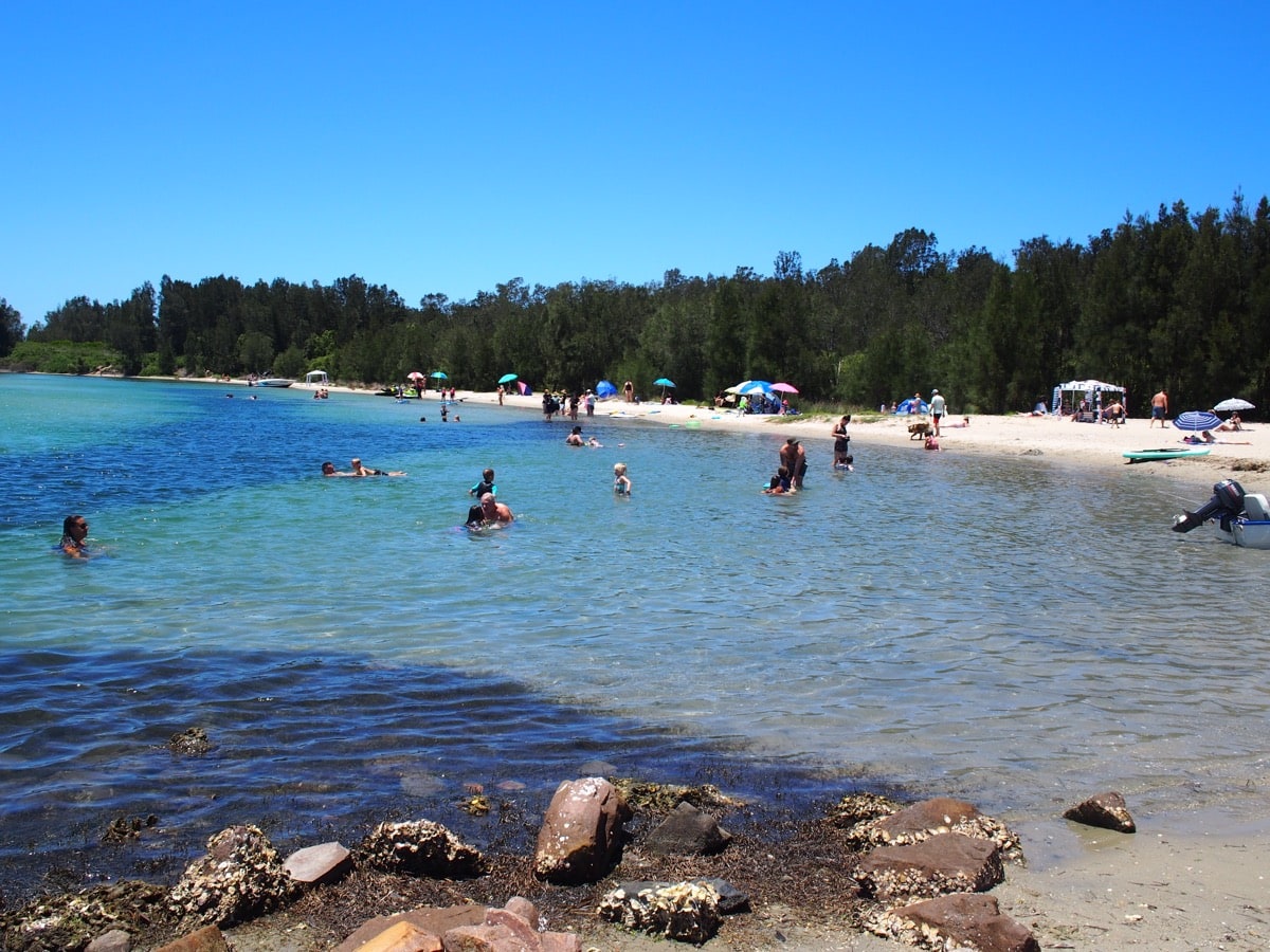 Discover Beautiful Naru Beach in Lake Macquarie - Newy with Kids