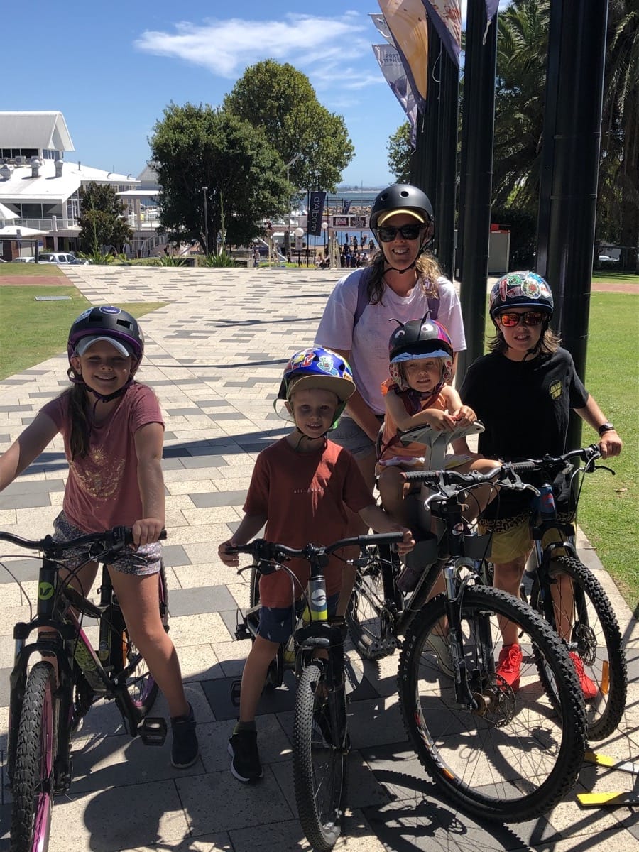 Bike at The Bay: Family Bike Rides in Port Stephens - Newy with Kids