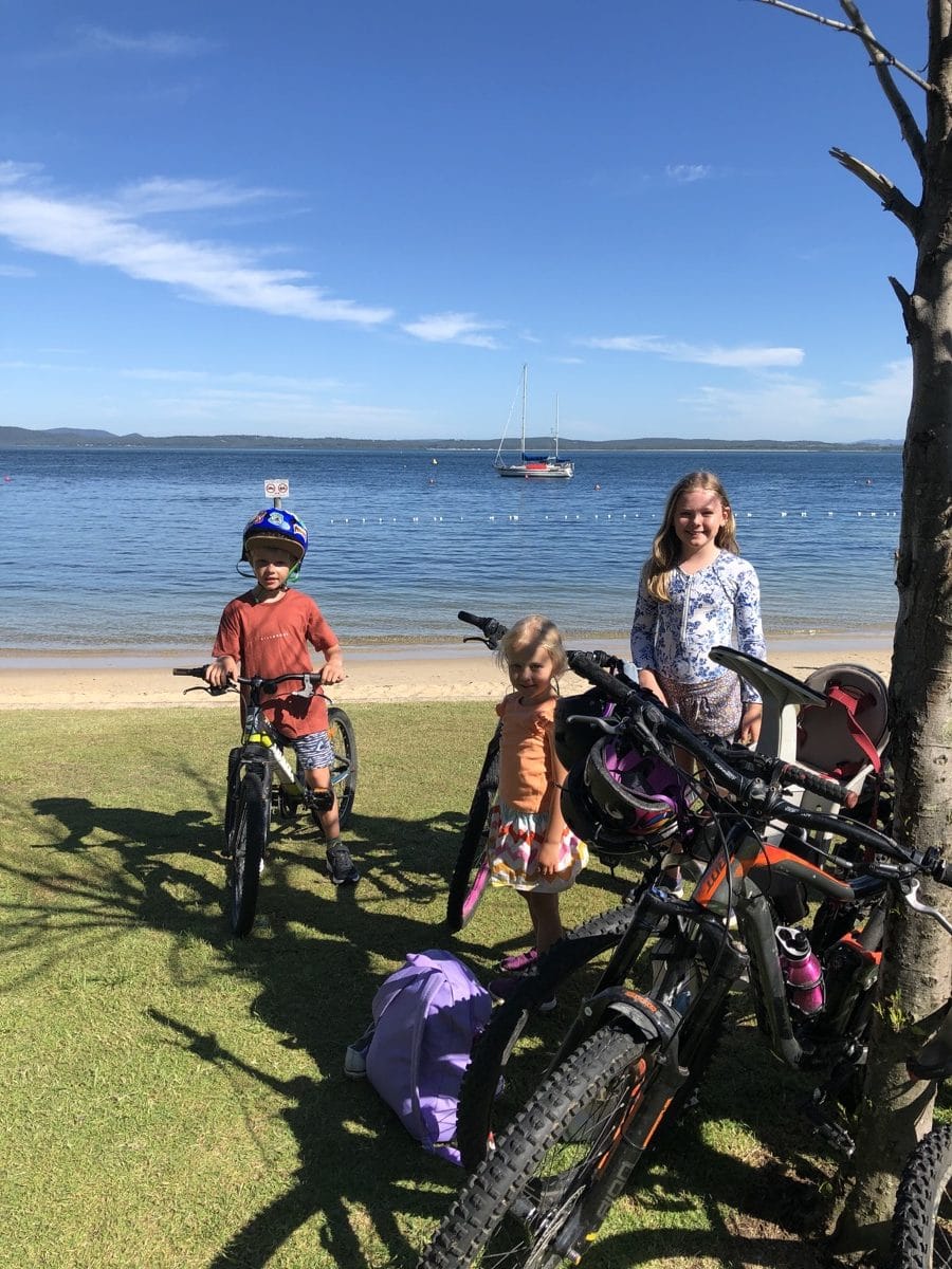 Bike at The Bay: Family Bike Rides in Port Stephens - Newy with Kids