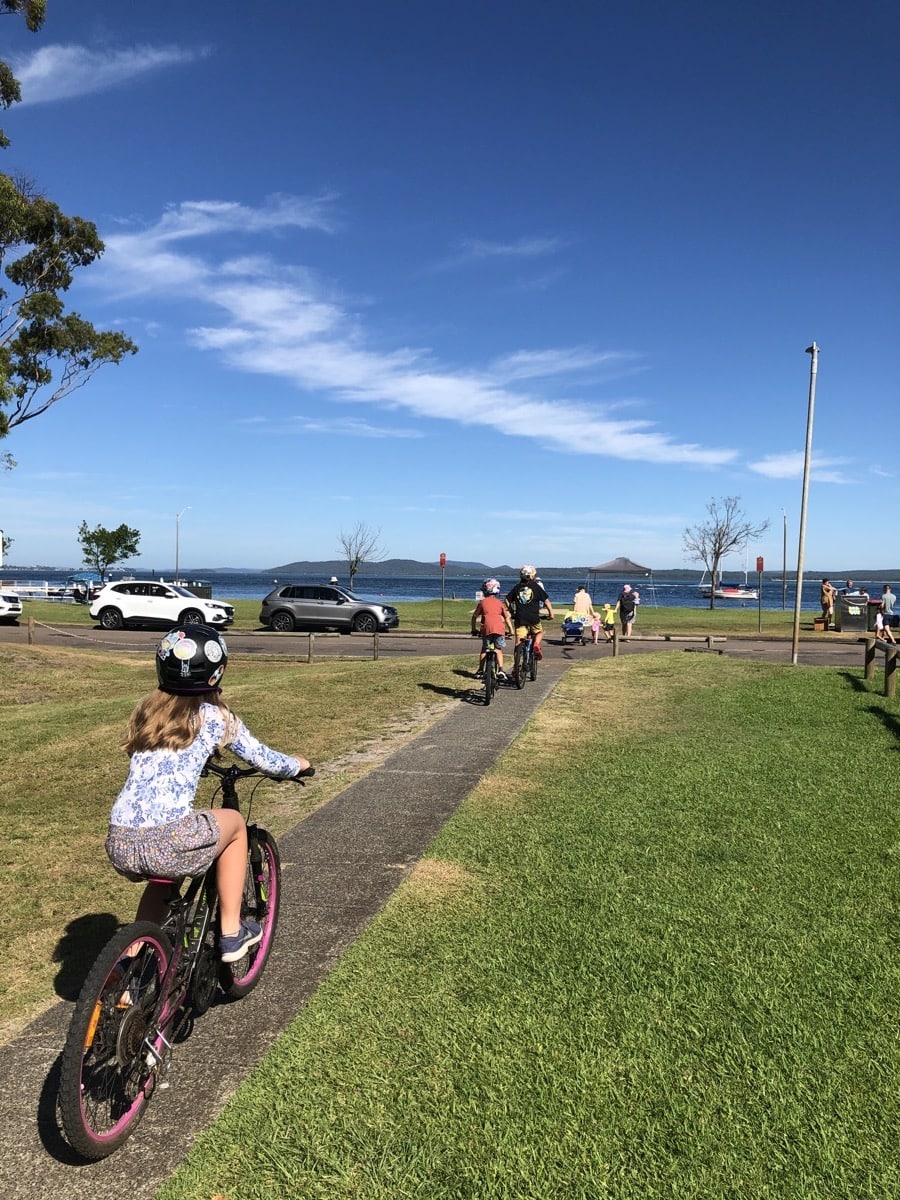 Bike at The Bay: Family Bike Rides in Port Stephens - Newy with Kids