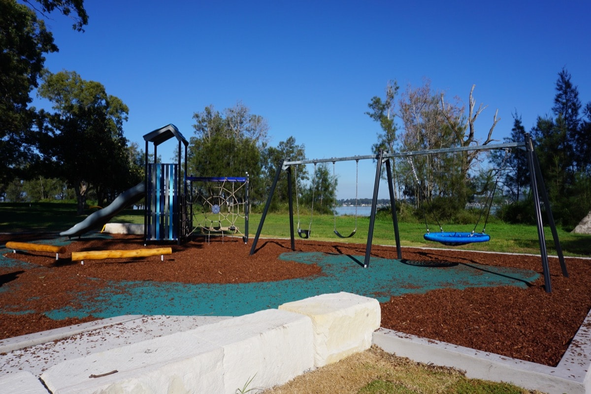 Bennett Park in Valentine: A Playground With Lake Views - Newy with Kids