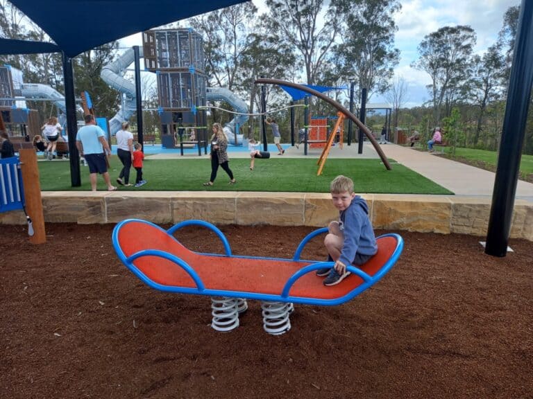 Take a Drive to Wine Country & Visit the Amazing Huntlee Park Playground - Newy with Kids