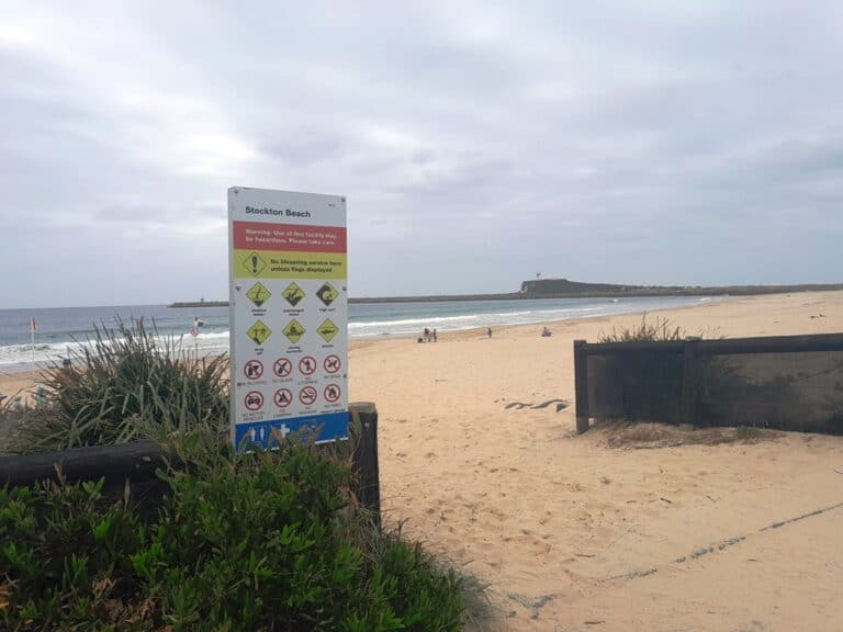 Enjoy a Family Day at the Beach on Stockton Beach - Newy with Kids