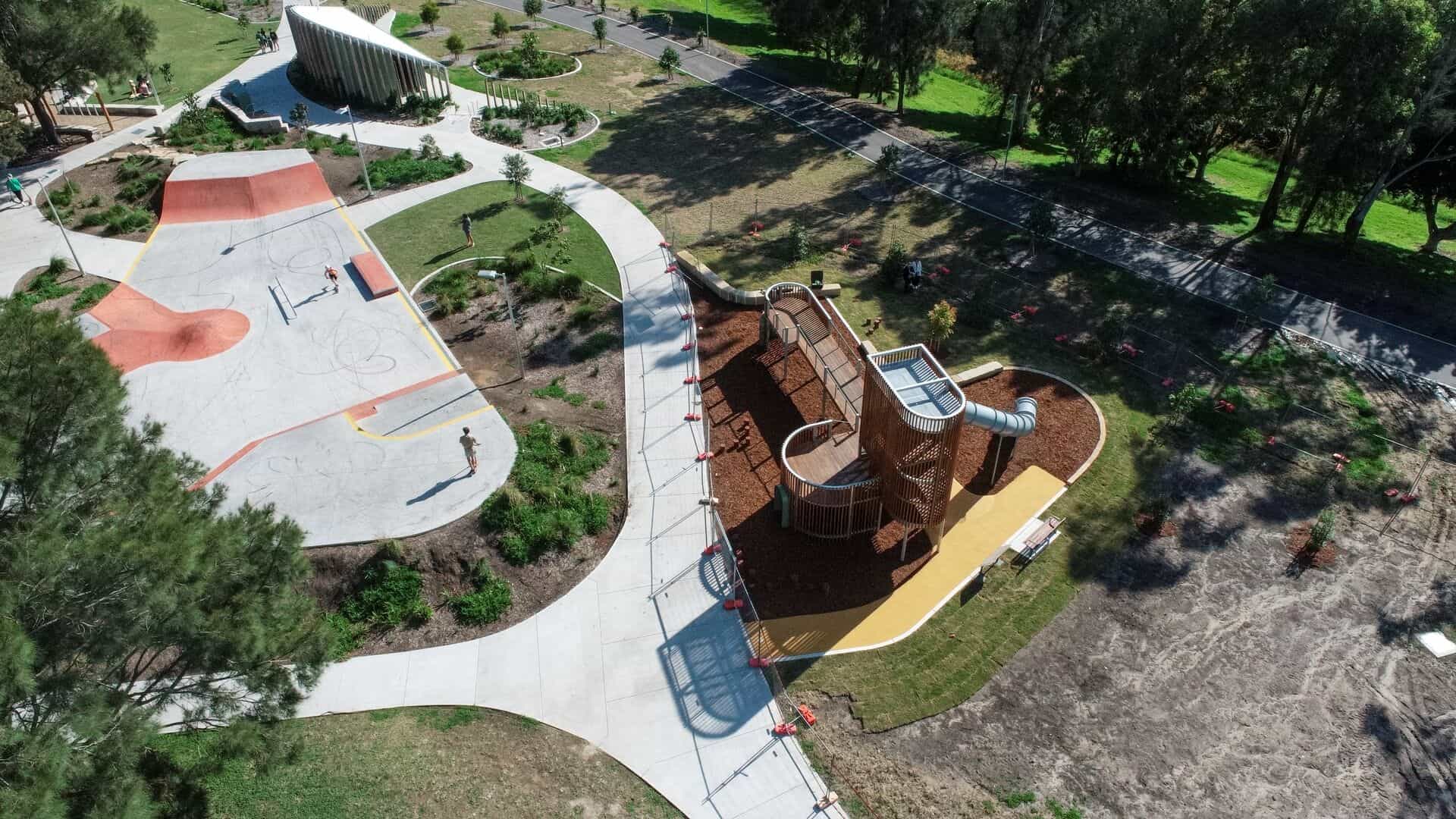 Harold Gregson Reserve Now With a New Play Tower! - Newy with Kids