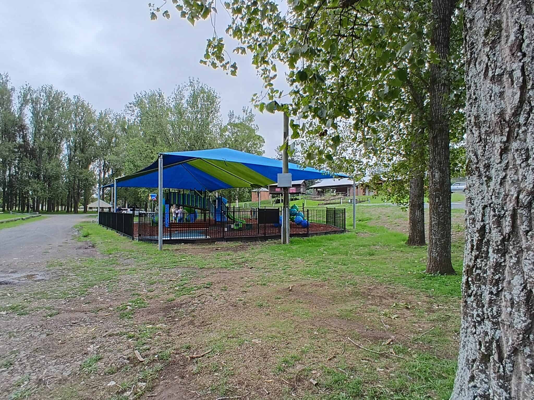 A Fenced & Shaded Playground at John Tucker Park in Paterson - Newy ...