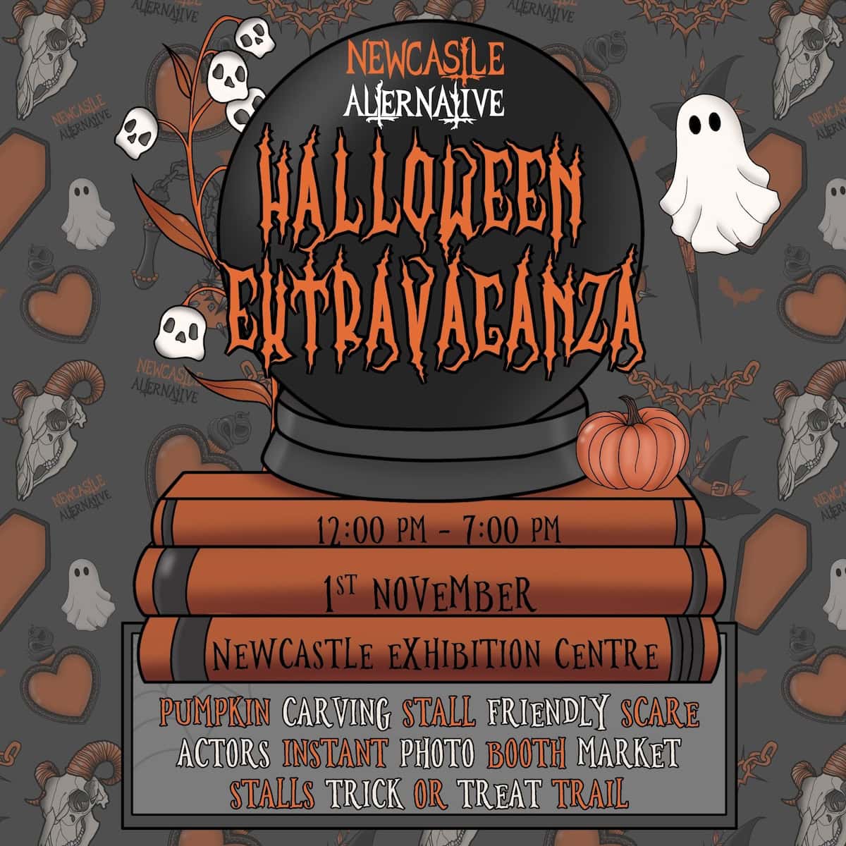 Halloween Events 2025 in Newcastle, Lake Macquarie & Hunter - Newy with ...